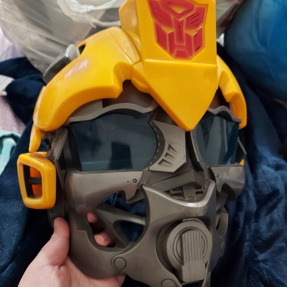 Hasbro | Accessories | Vintage Retro Bumblebee Helmet Transformers | Poshmark